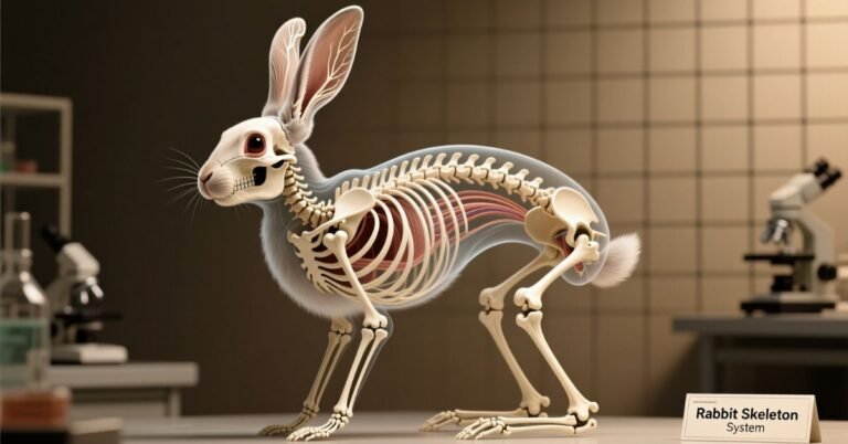 Rabbit Skeleton System| Structure, Movement, and Health Guide